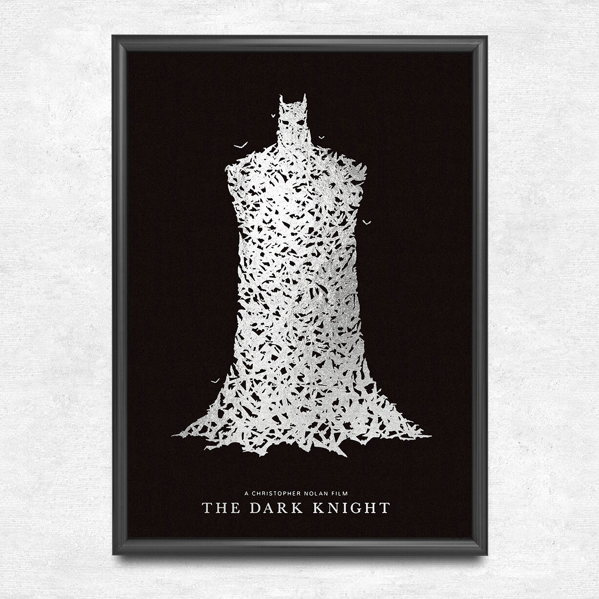 Постер на стену Бэтмен / плакат интерьерный Batman. Бетмен. Темный рыцарь. Супергерой