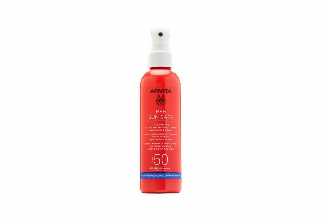 APIVITA Солнцезащитный спрей для лица и телаHydra Melting Ultra-Light Face & Body Spray SPF50