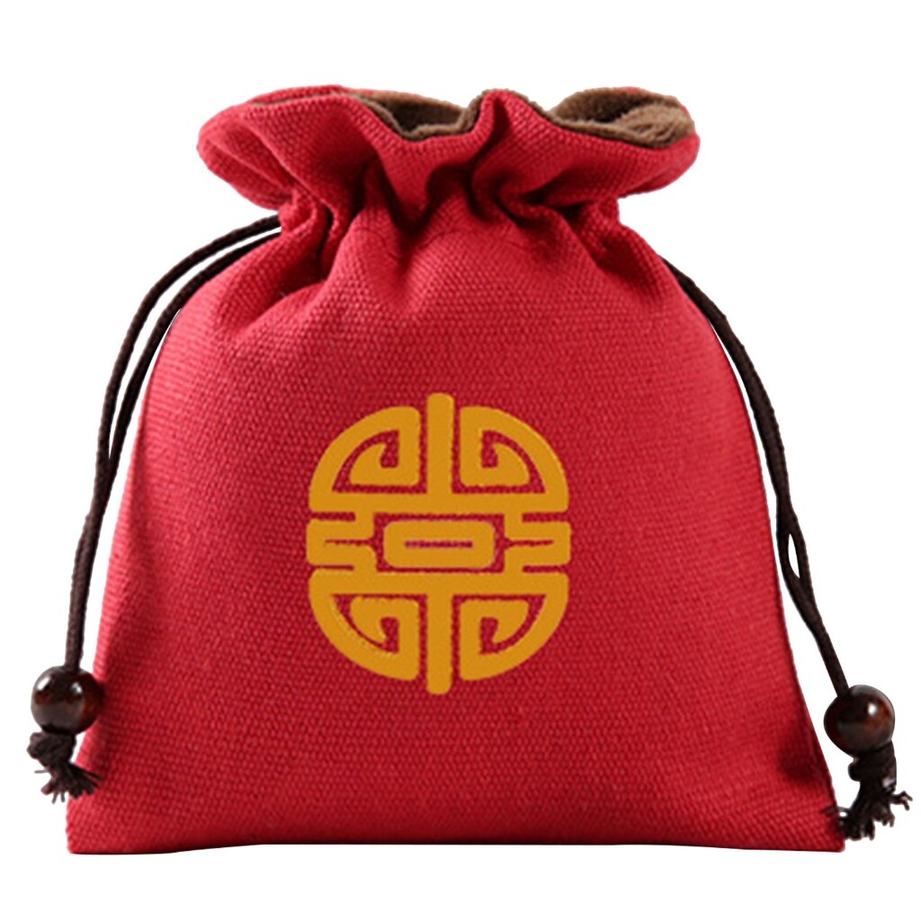 Кубики игральные кости для настольных игр, Сумка для ювелирных изделий, сумка для игры в кости-красный