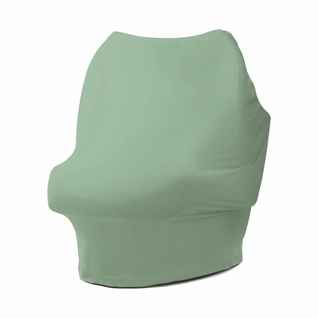 Детское сиденье безопасности, Однотонный многофункциональный чехол для детского автокресла - цвет мыши, 1 шт.