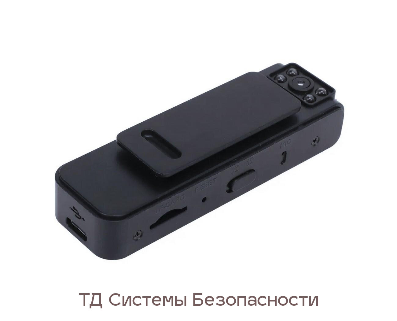 Автономная нагрудная FullHD мини камера (переносной карманный видеорегистратор) ДжейЭмСи ФС(03) (E1910EU) с невидимой ИК подсветкой