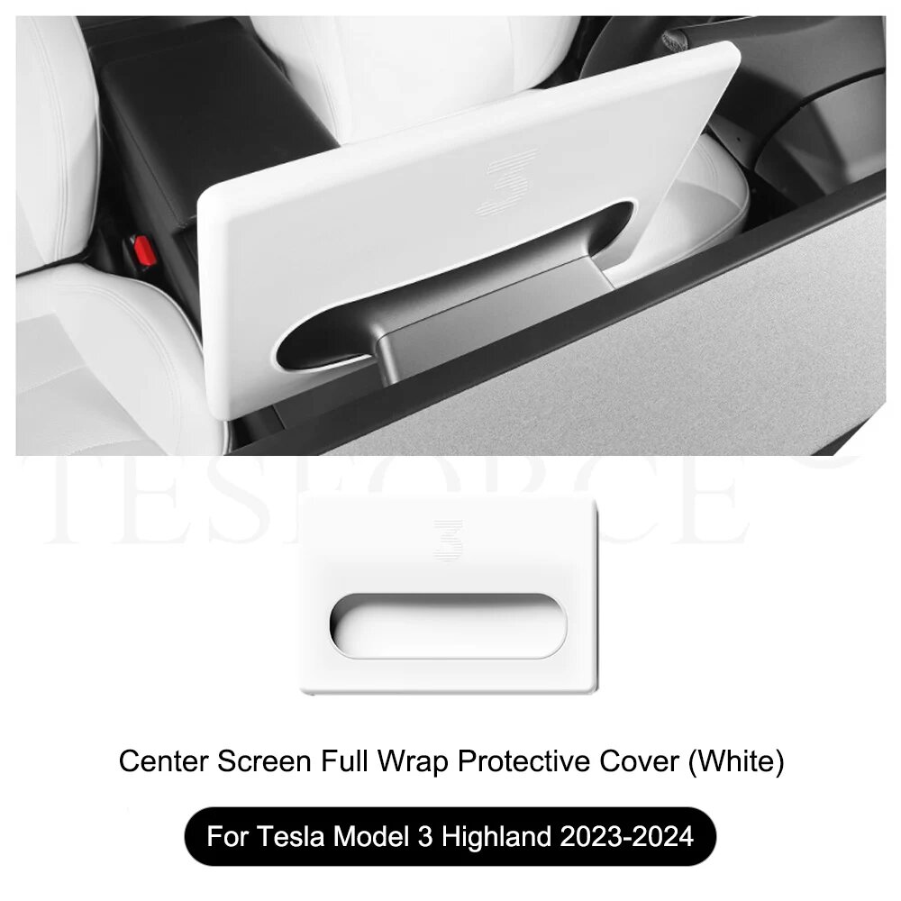 Защитная пленка для экрана навигации Tesla White