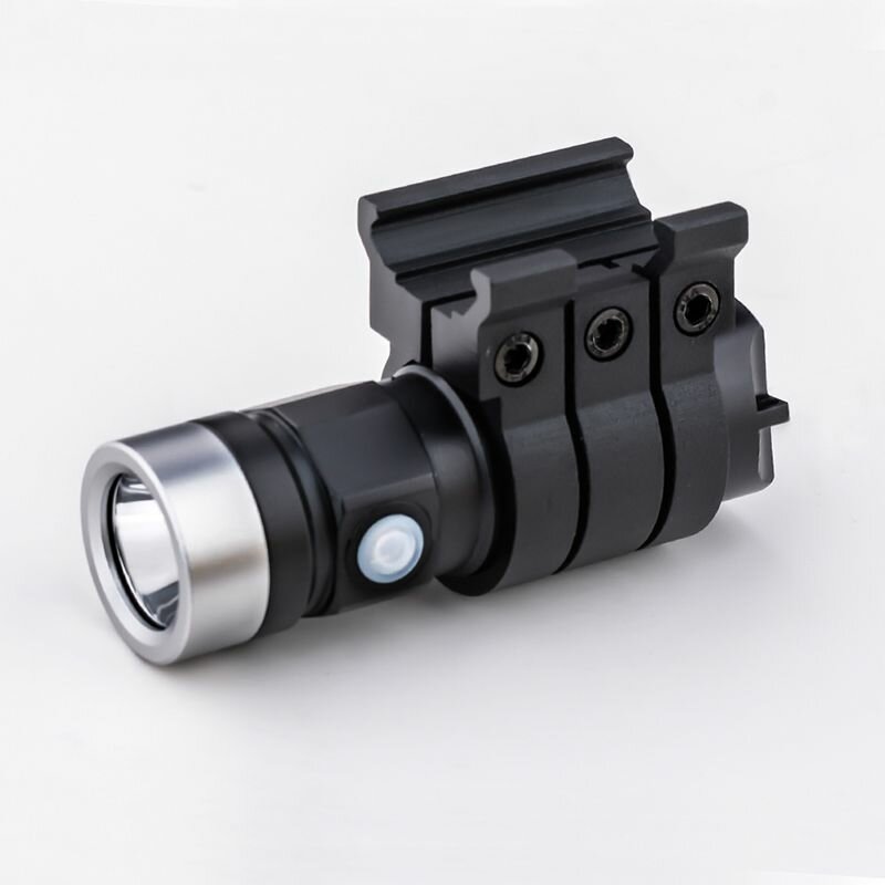 Магнитный перезаряжаемый EDC-фонарь MDGRWY MDG117, 500 люмен для ежедневного использования, с креплением на рейку Picatinny Rail в качестве тактического пистолетного оружейного фонаря