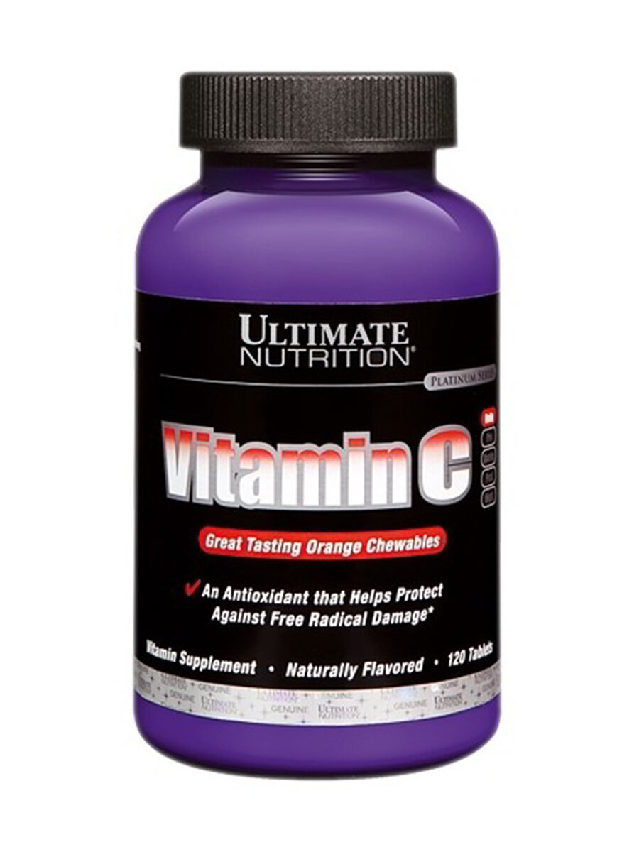 Витамин С Ultimate Nutrition Vitamin С 120 таблеток