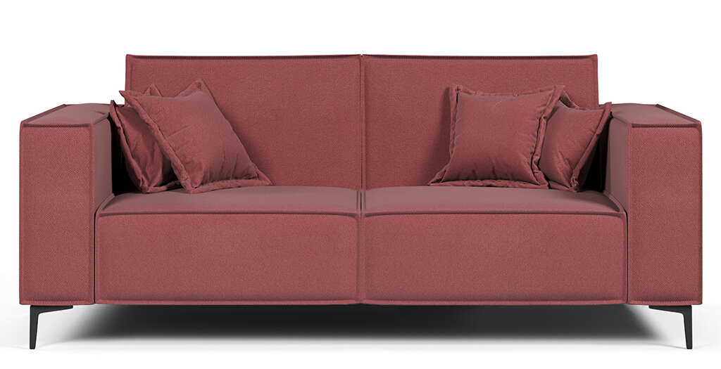 Диван-кровать Авиньон Мини, 180х95х90 см, велюр Berry, механизм Софа, прямой диван раскладной