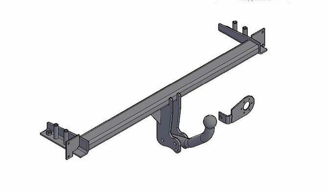 Фаркоп для Daewoo Gentra седан с 2013г. в./Chevrolet Lacetti седан с 2004 г. в. (без электрики) (паспорт и сертификат) Трейлер.9422
