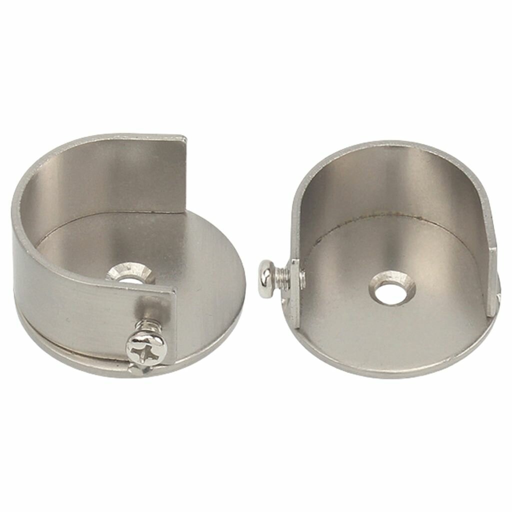 2 трубы диаметром 28 мм, аксессуары для римских карнизов, боковой кронштейн для карнизов для штор-28 боковой кронштейн (гравий)