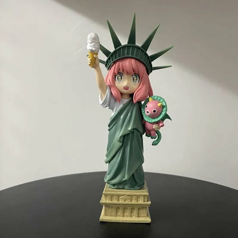 Шпионы играют в домик. Статуя Свободы, Аня，Игрушки ручной работы, модели