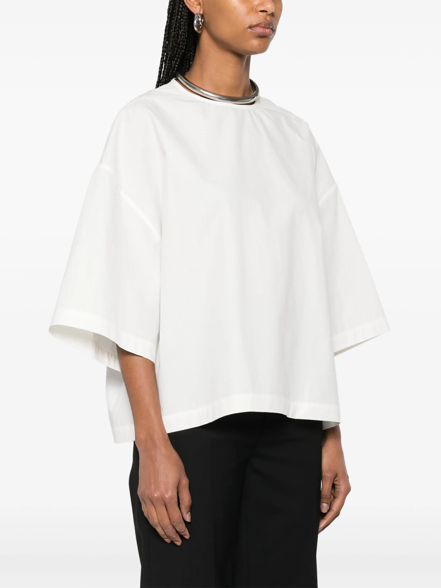 Блуза Rick Owens Tommy, размер 40, white — фото 1