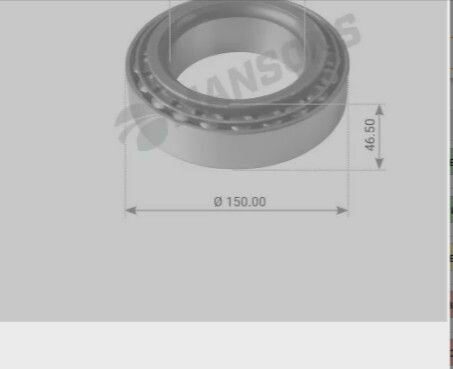 Подшипник роликовый 90x150x45мм (33118, VKHB2404S) / BPW, SAF,