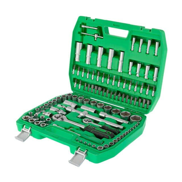 Набор инструментов INTERTOOL 1/2" & 1/4" 108ед