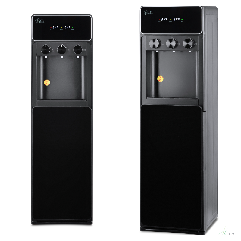 Кулер для воды Ecotronic K42-LXEM black с нижней загрузкой бутыли