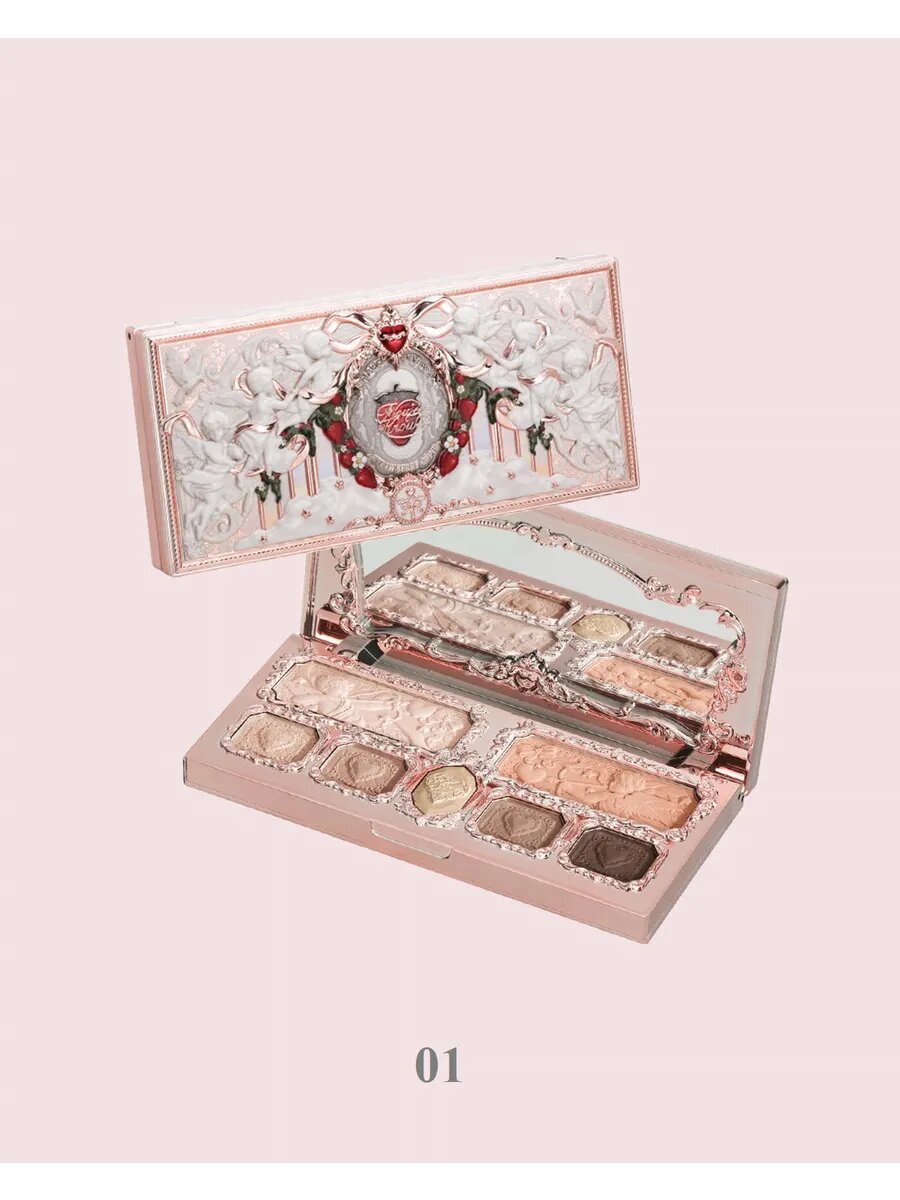 Тени Strawberry Cupid 01 Honey Canele