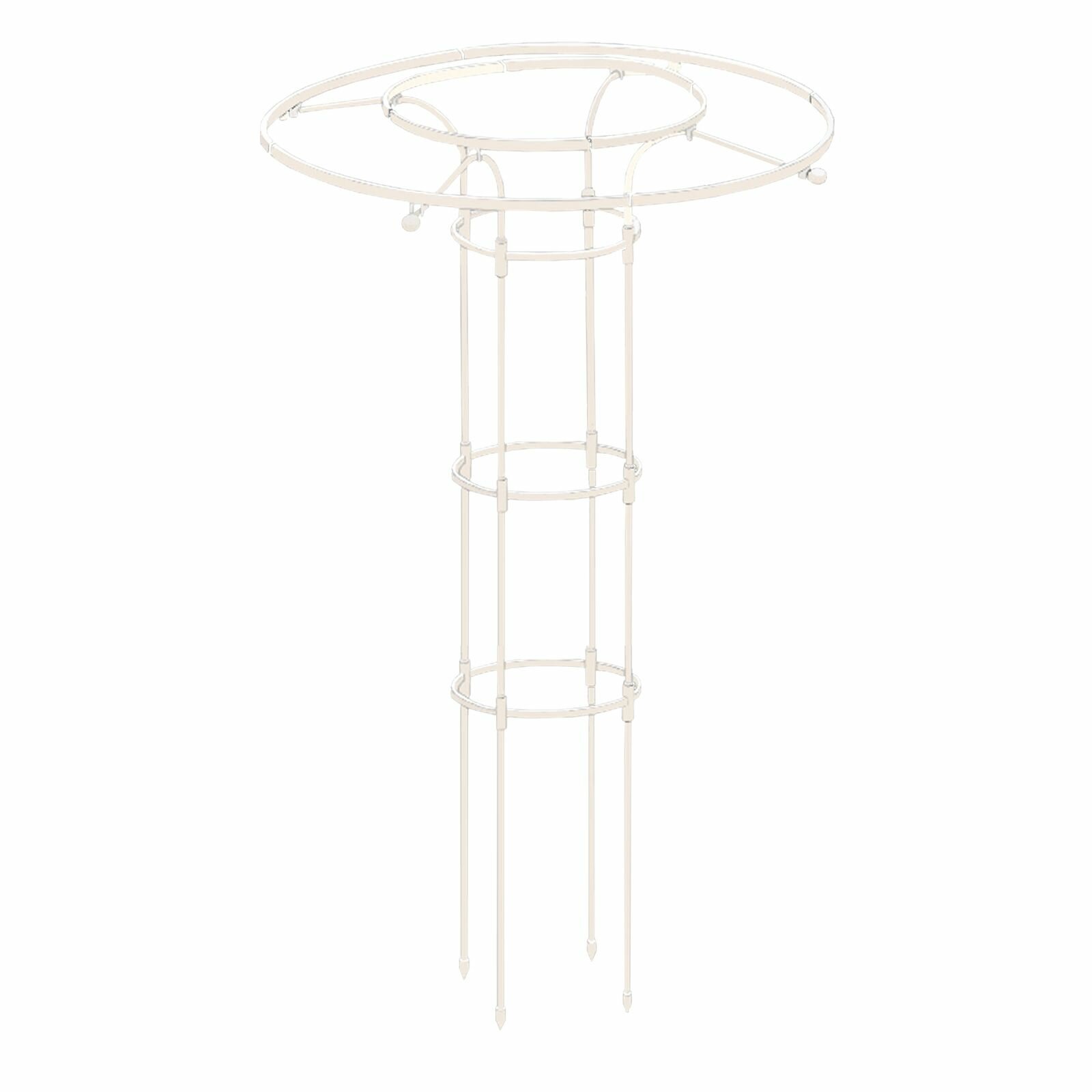 Собранный зонтик, подставка для цветов, вьющаяся виноградная лоза, простая установка, поддержка садовых растений