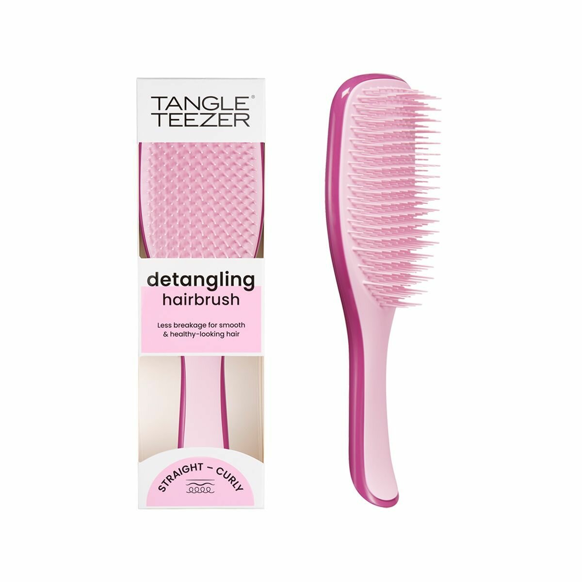 Расческа для волос Tangle Teezer The Wet Detangler Raspberry Rouge Розовый/малиновый 2217