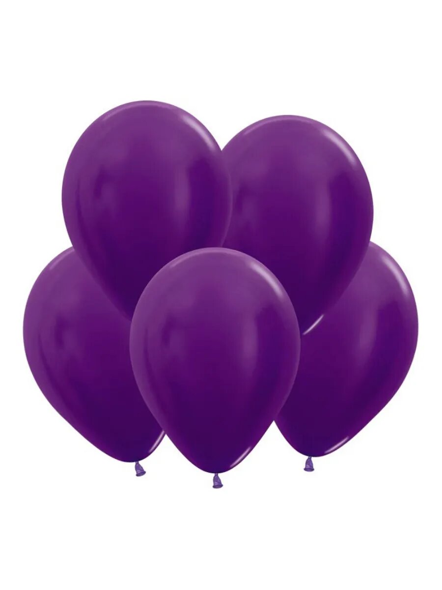 Фиолетовый, Метал / Violet, латексный шар (12"/30 см ) 50 шт. / SEMPERTEX, Колумбия