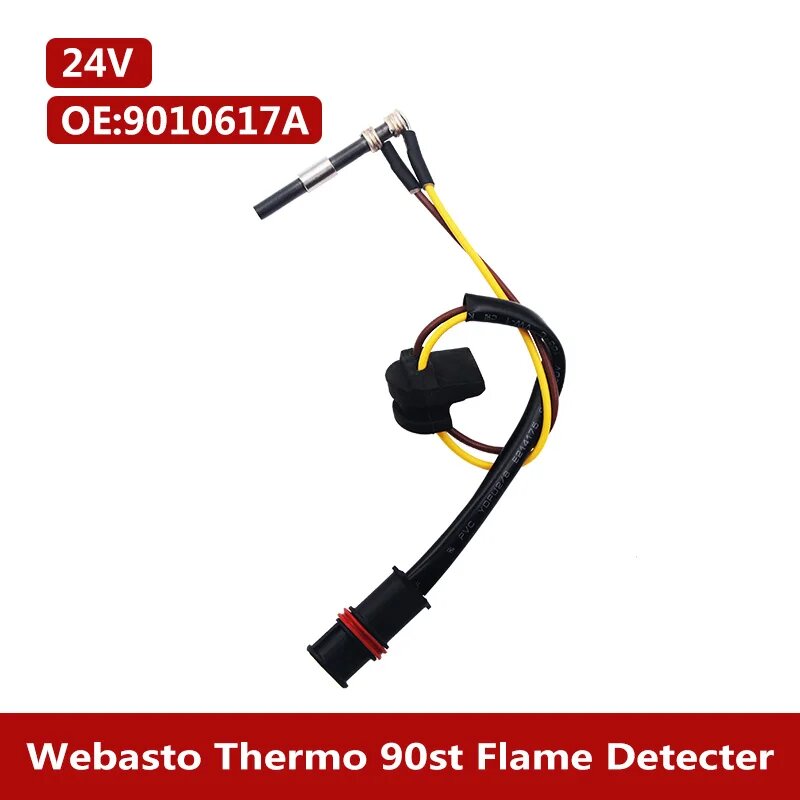 Керамическая свеча нагрева для Webasto Thermo 90ST, 24 В, детектор датчика пламени 9005931B, 24 В, 9010617A 9005931B