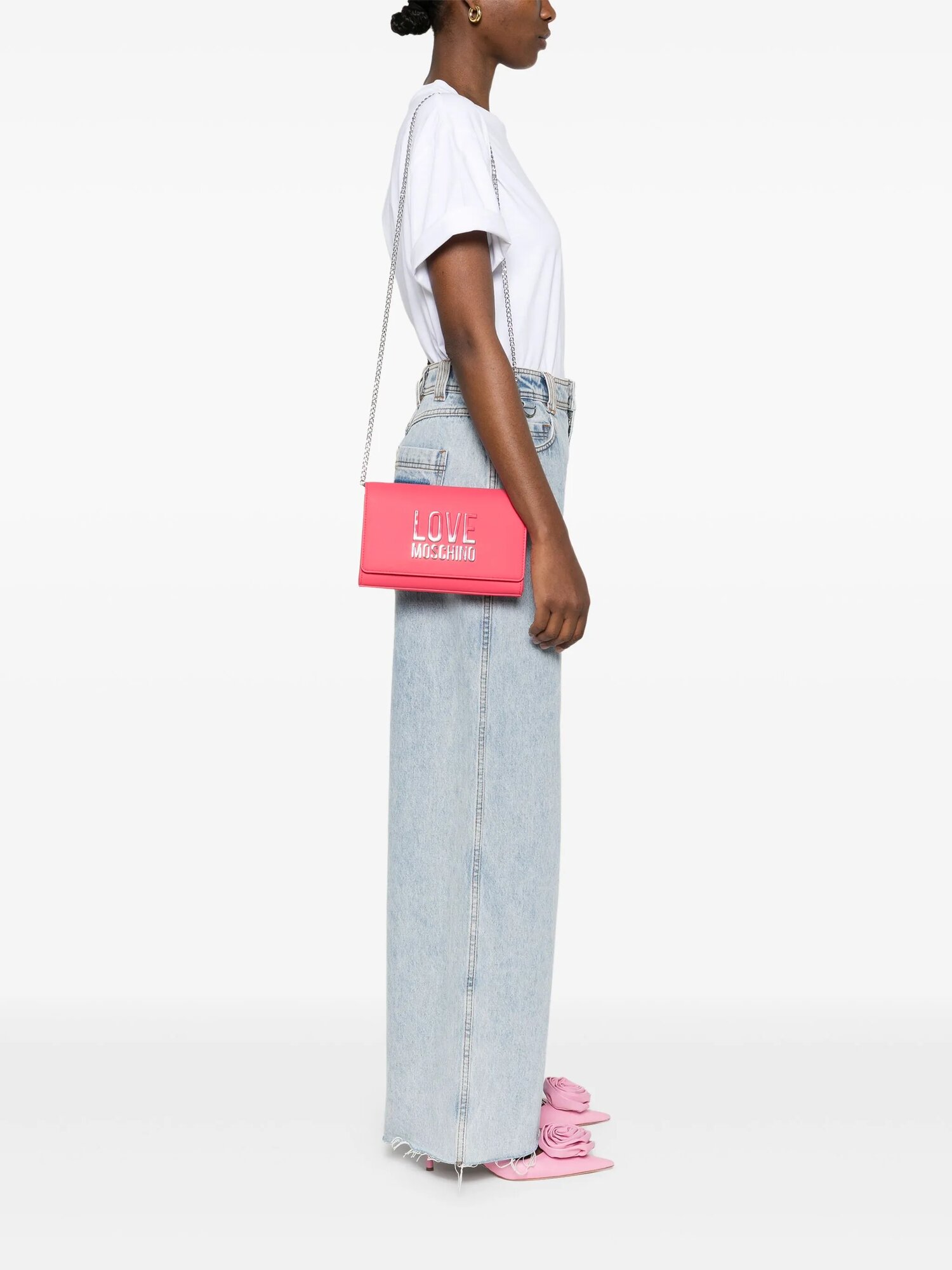 Сумка LOVE MOSCHINO, фуксия — фото 1