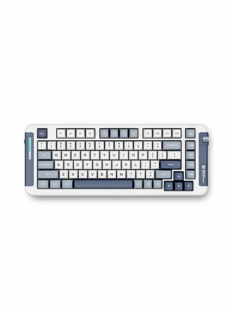 Беспроводная механическая клавиатура MCHOSE X75, темно-синий, Icy Creamsicle Switch