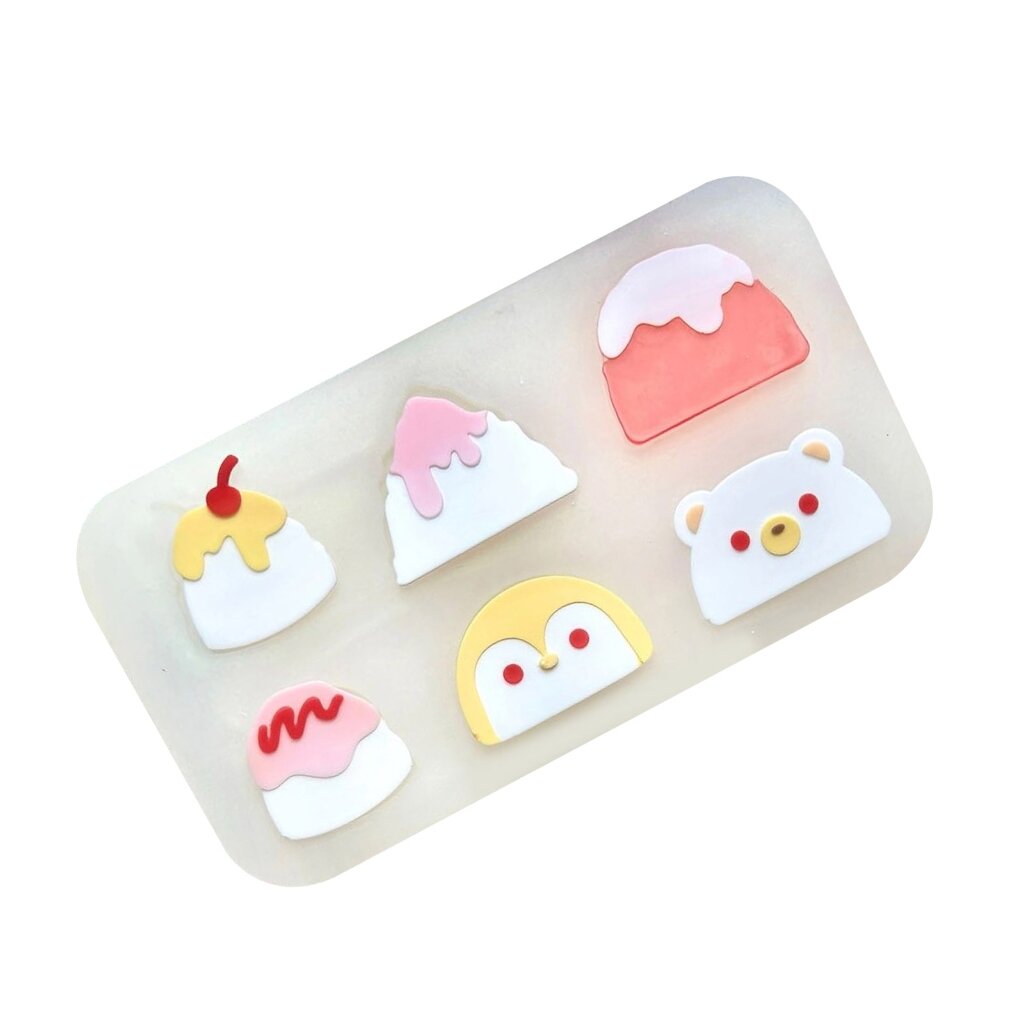 Практичная Вспомогательная форма для Рукоделия Удобный набор Силиконовых форм для изготовления различных Поделок и ювелирных изделий ручной работы