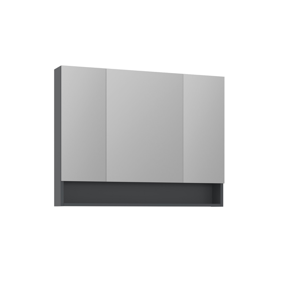 Зеркальный шкаф ORKA Malta 100 антрацит матовый 3001311