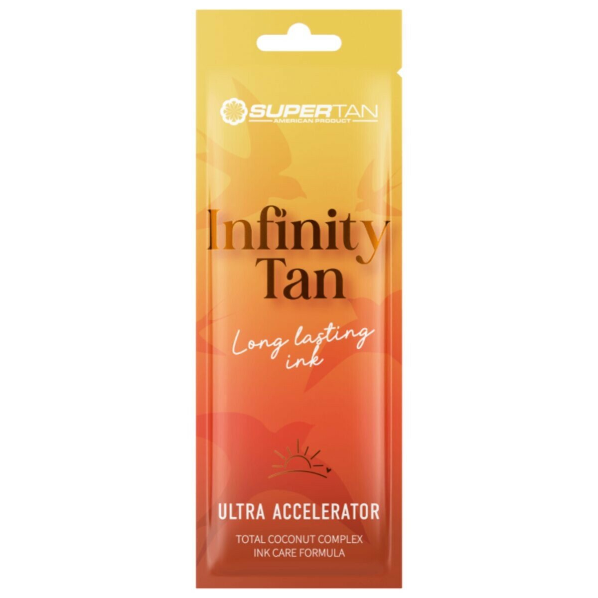 Super Tan INFINITY TAN (15 мл) ускоритель с кокосовой водой, защита тату