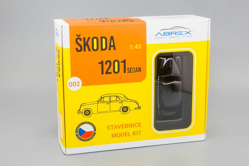 Масштабная модель Skoda 1201 (1956) - Taxi Black - Model Kit