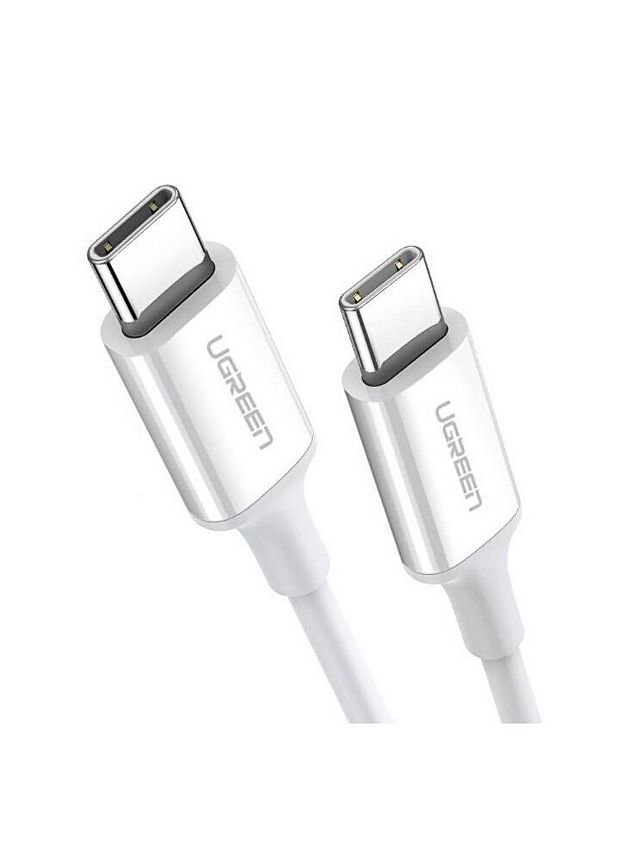 Кабель UGREEN US264 (60519) USB-C to USB-C 1,5 м Белый RU