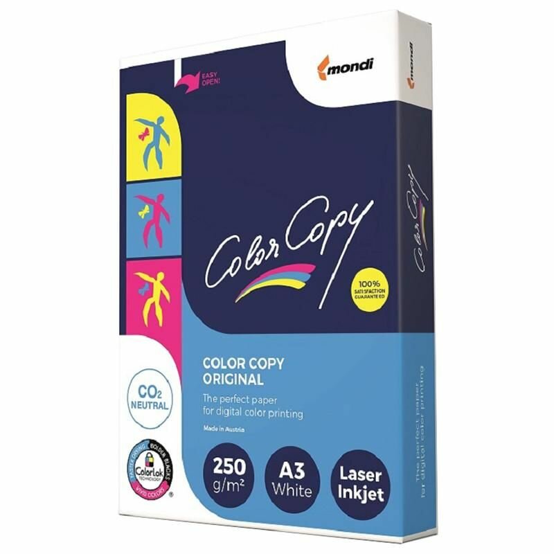 Бумага для цветной лазерной печати Color Copy (А3, 250 г/кв. м, 125 л)