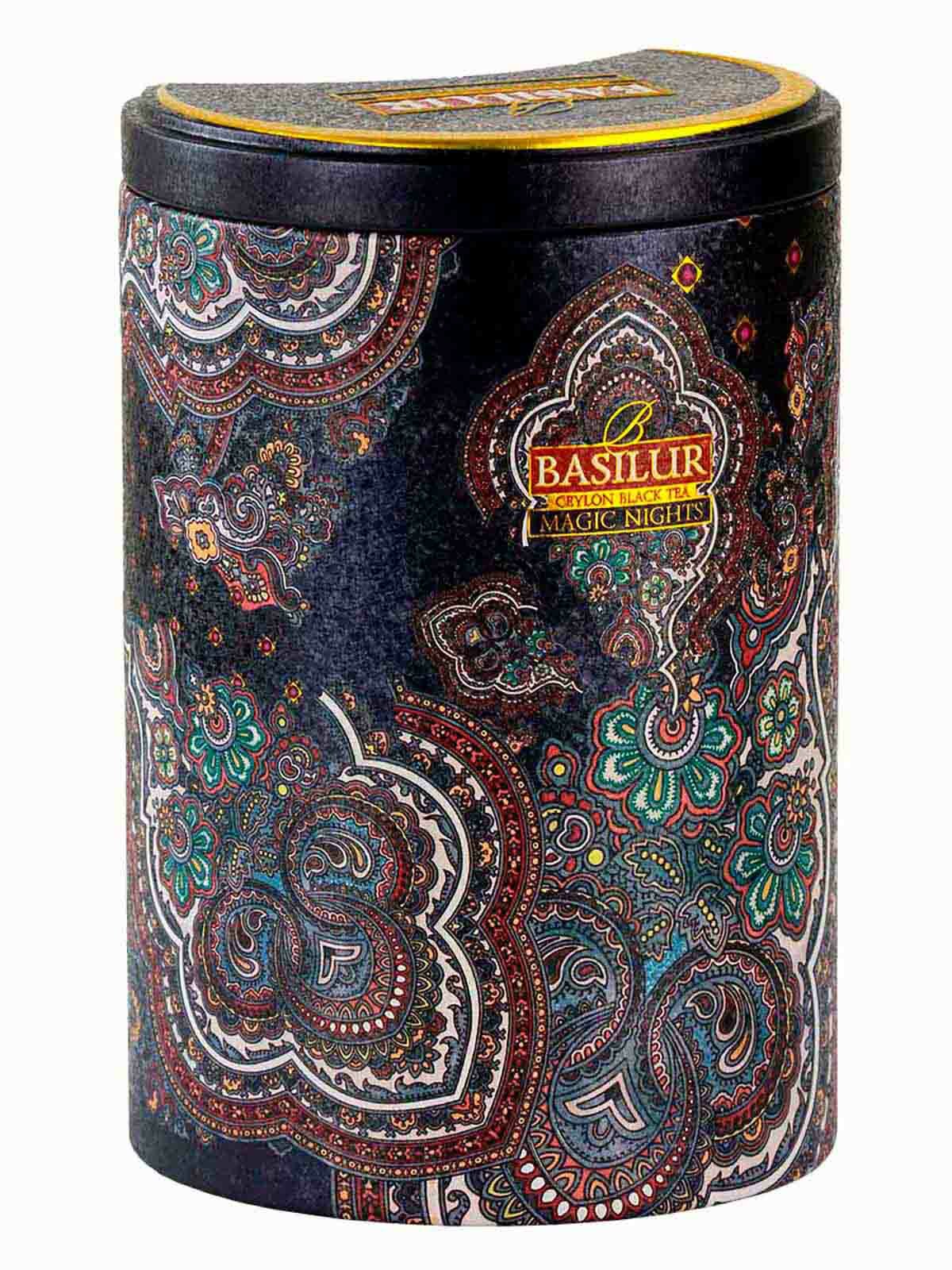 Подарочный чай Basilur "Восточная коллекция. Волшебные ночи", черный, листовой, 100 гр