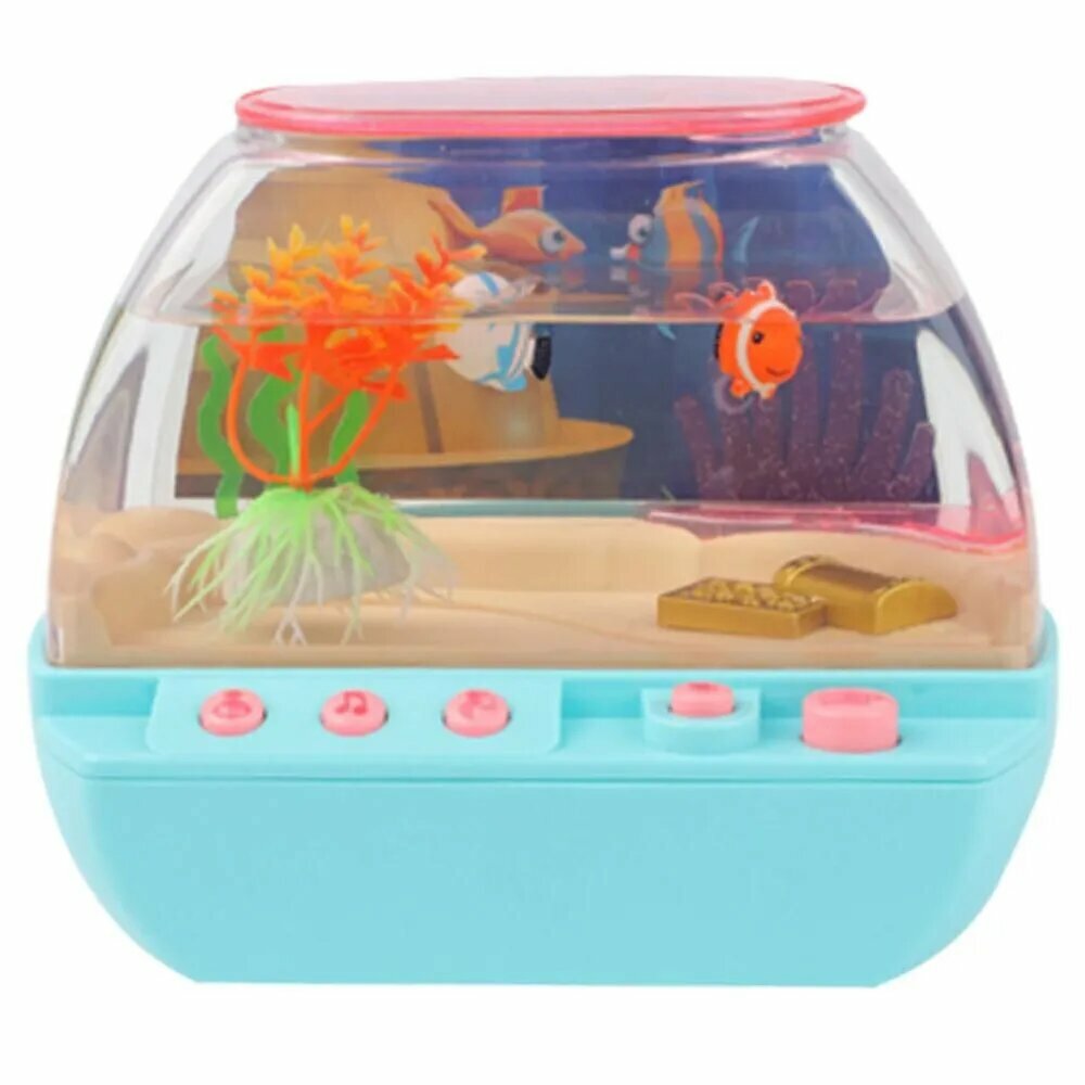 Детский Счастливый Аквариум Имитация Рыбного Танка Музыкальная Игрушка