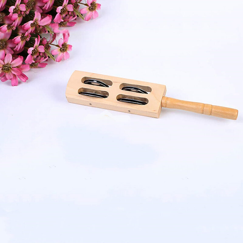 Деревянные ручные тарелки для раннего обучения с джинглами музыкальные дошкольные развивающие образовательные хороший подарок для детей подростков 4 джингла