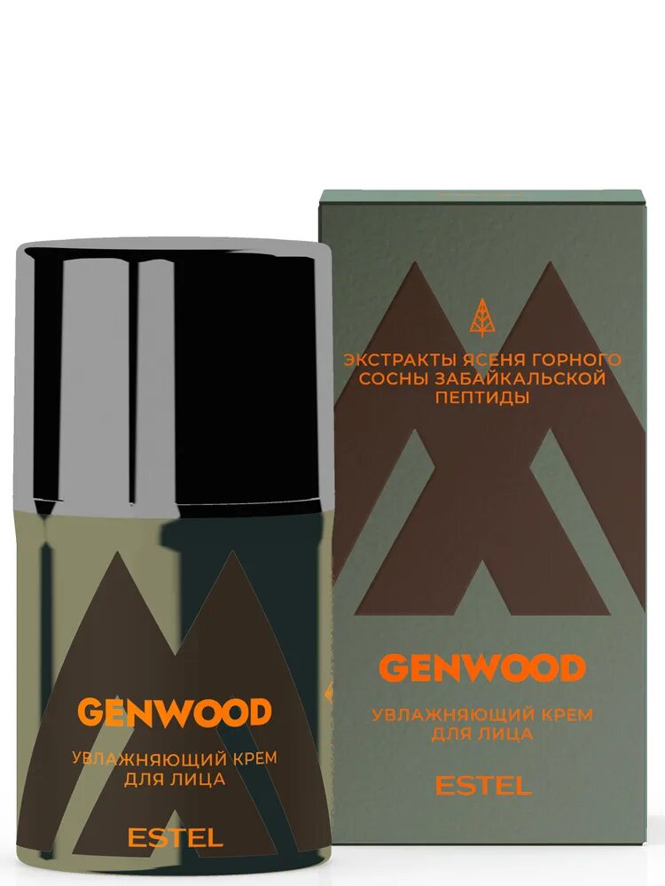 A/GFK50 Увлажняющий крем для лица ESTEL ALPHA GENWOOD , 50 мл