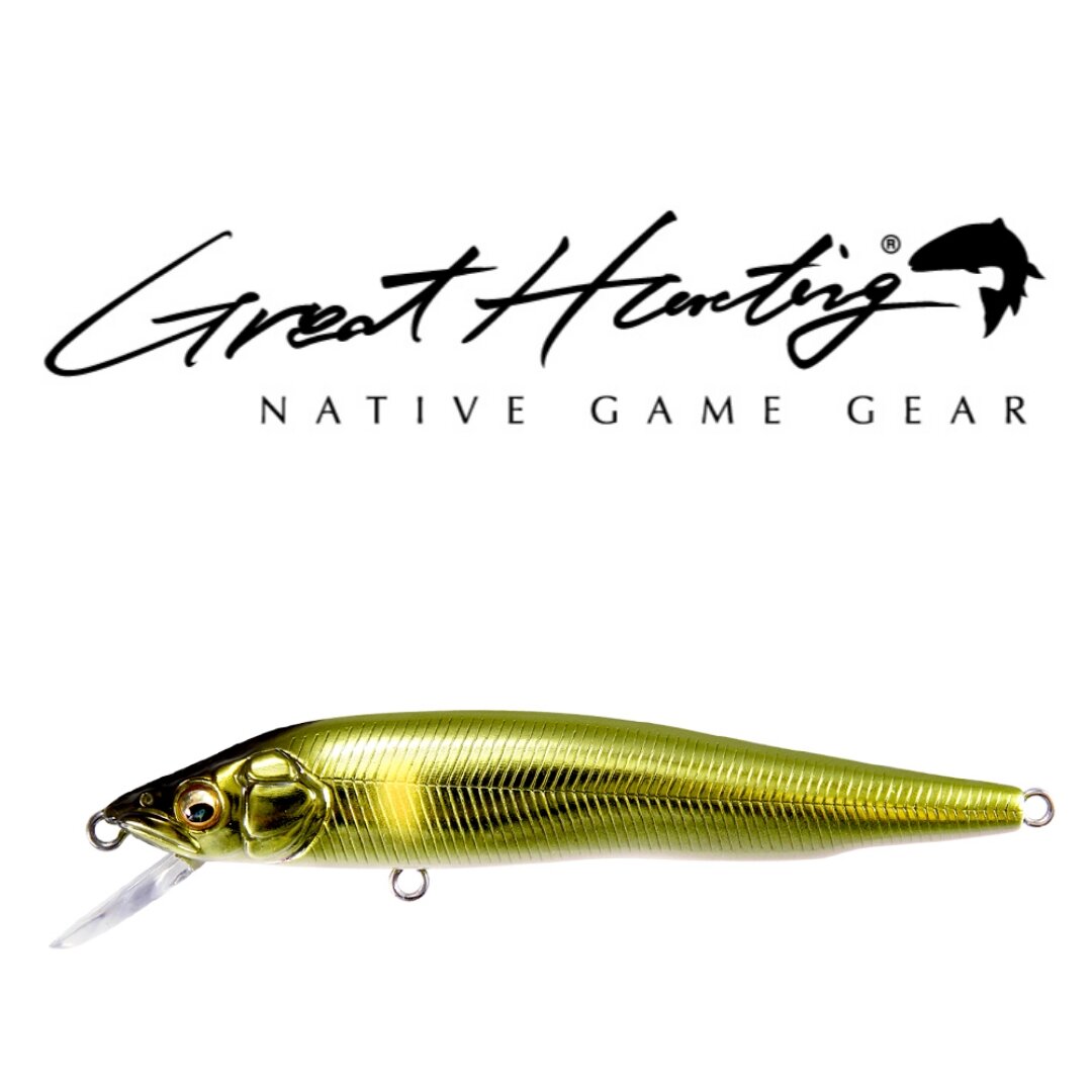 Воблер Megabass GH95 (suspend/суспендер, 95мм, 11гр) - SHINY KEIMURA AYU