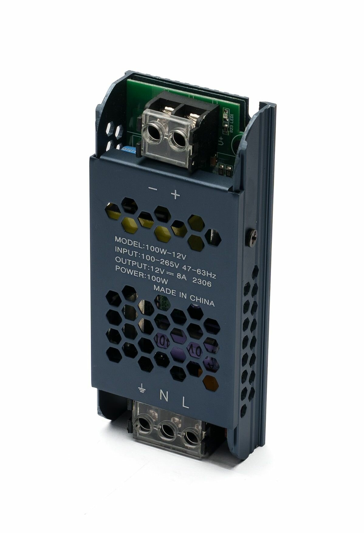 Блок питания/трансформатор светодиодной ленты 12V, мощность 100Вт