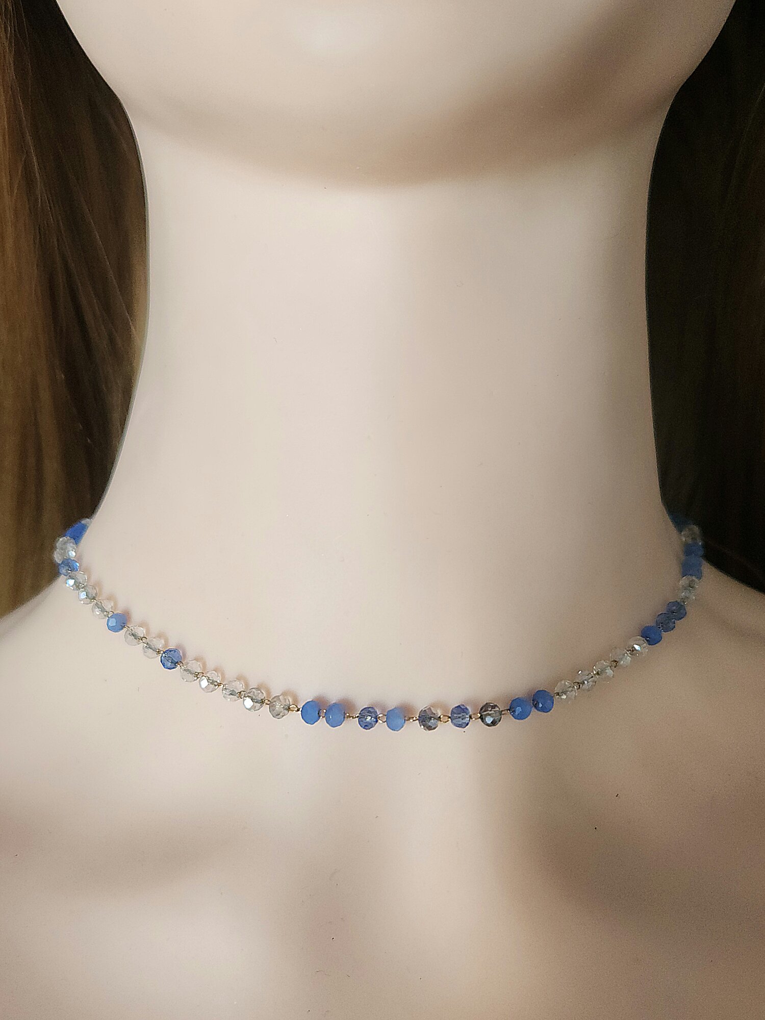 Чокер, стекло