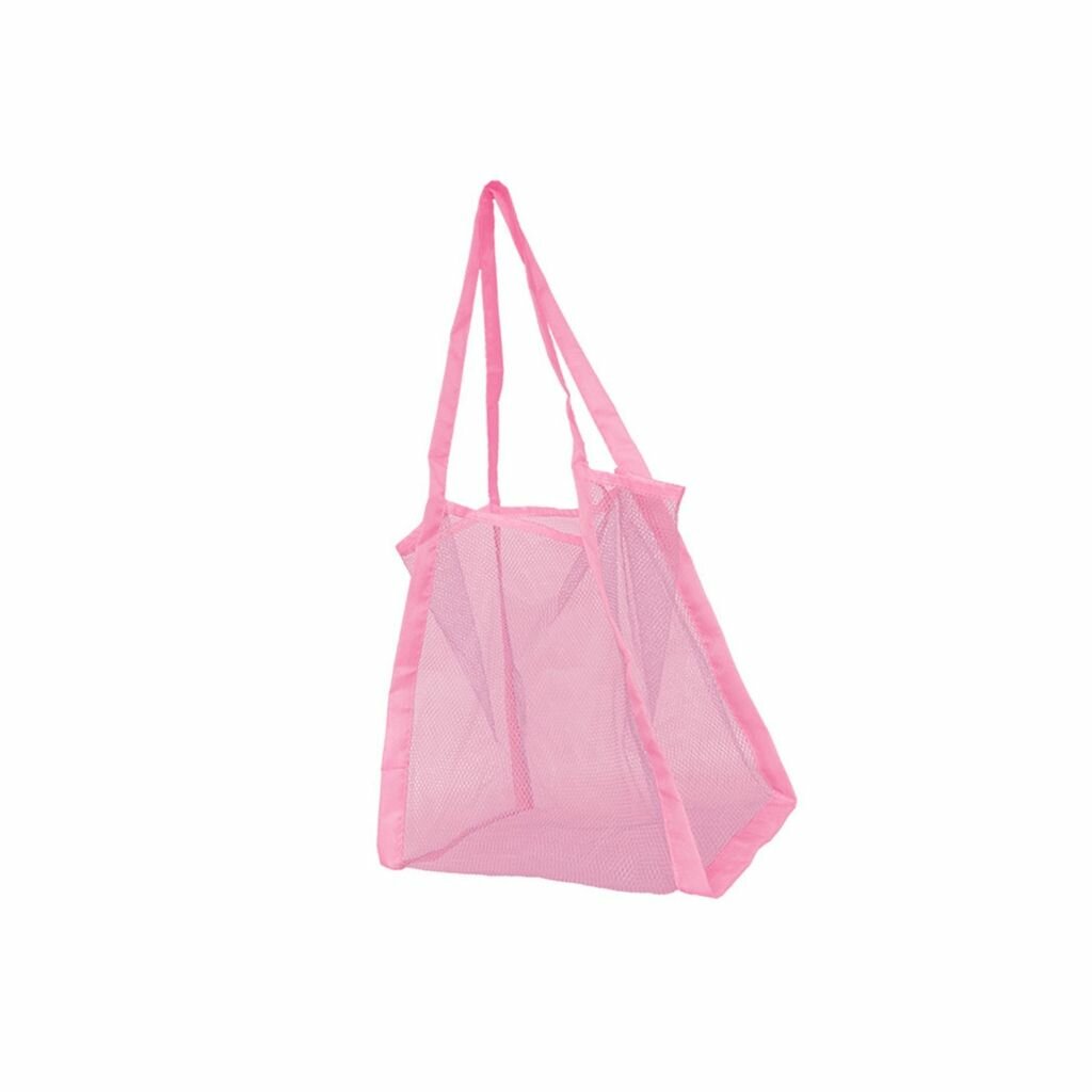 (1 шт.) Сумка для хранения пляжных игрушек - розовая