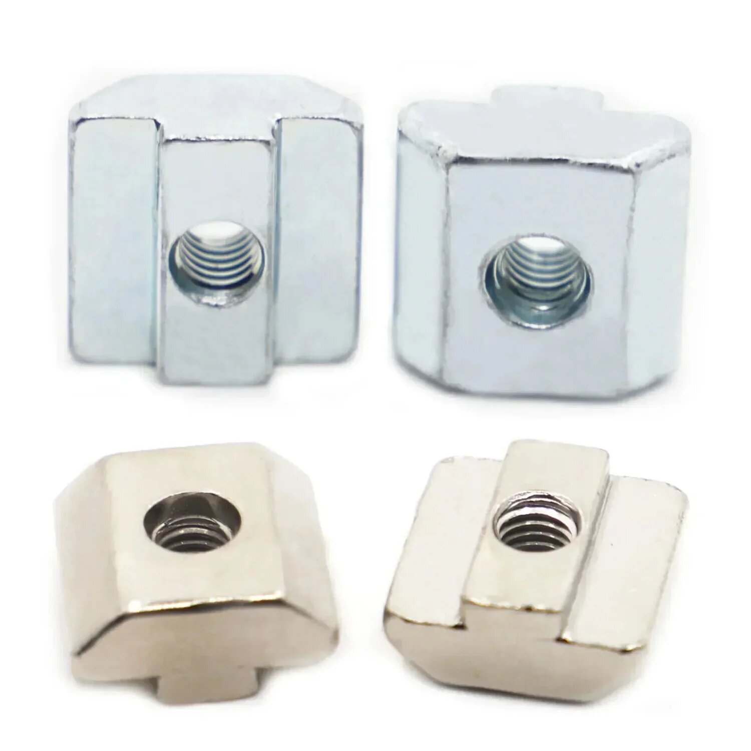 Квадратная гайка с Т-образным блоком M3 M4 M5 M6 M8 Гайка с Т-образной направляющей для разъема молотка для алюминиевого профиля 2020 3030 4040 4545 Аксессуар