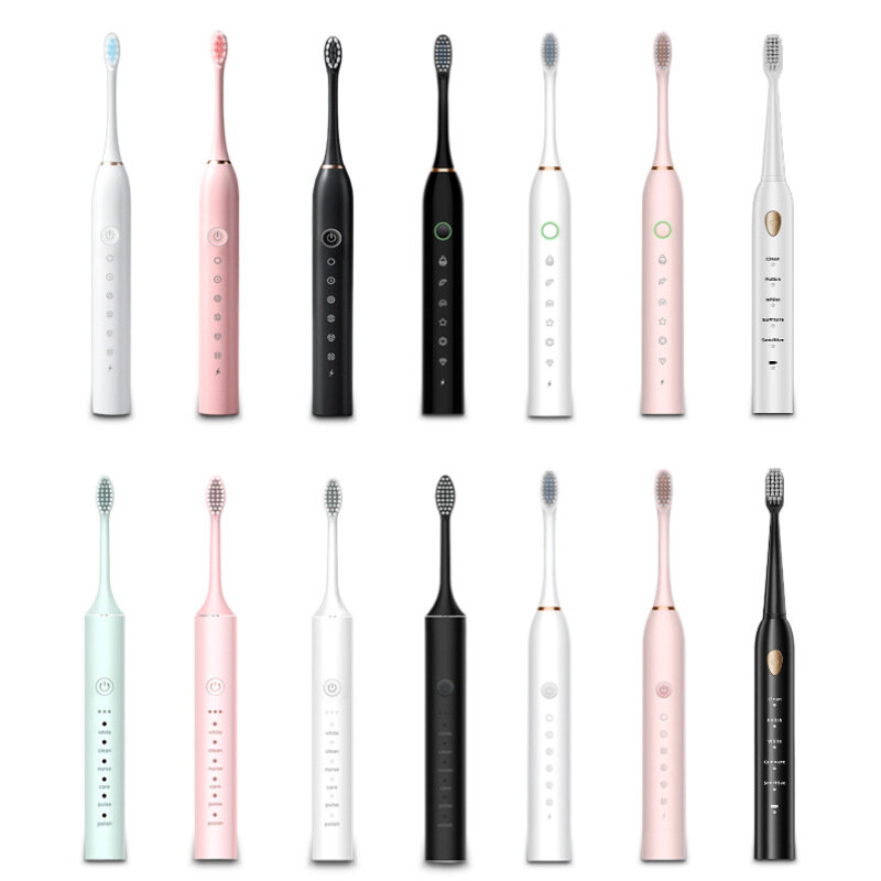 Электрическая зубная щетка "Смарт", с зарядкой и мягкими щетками
