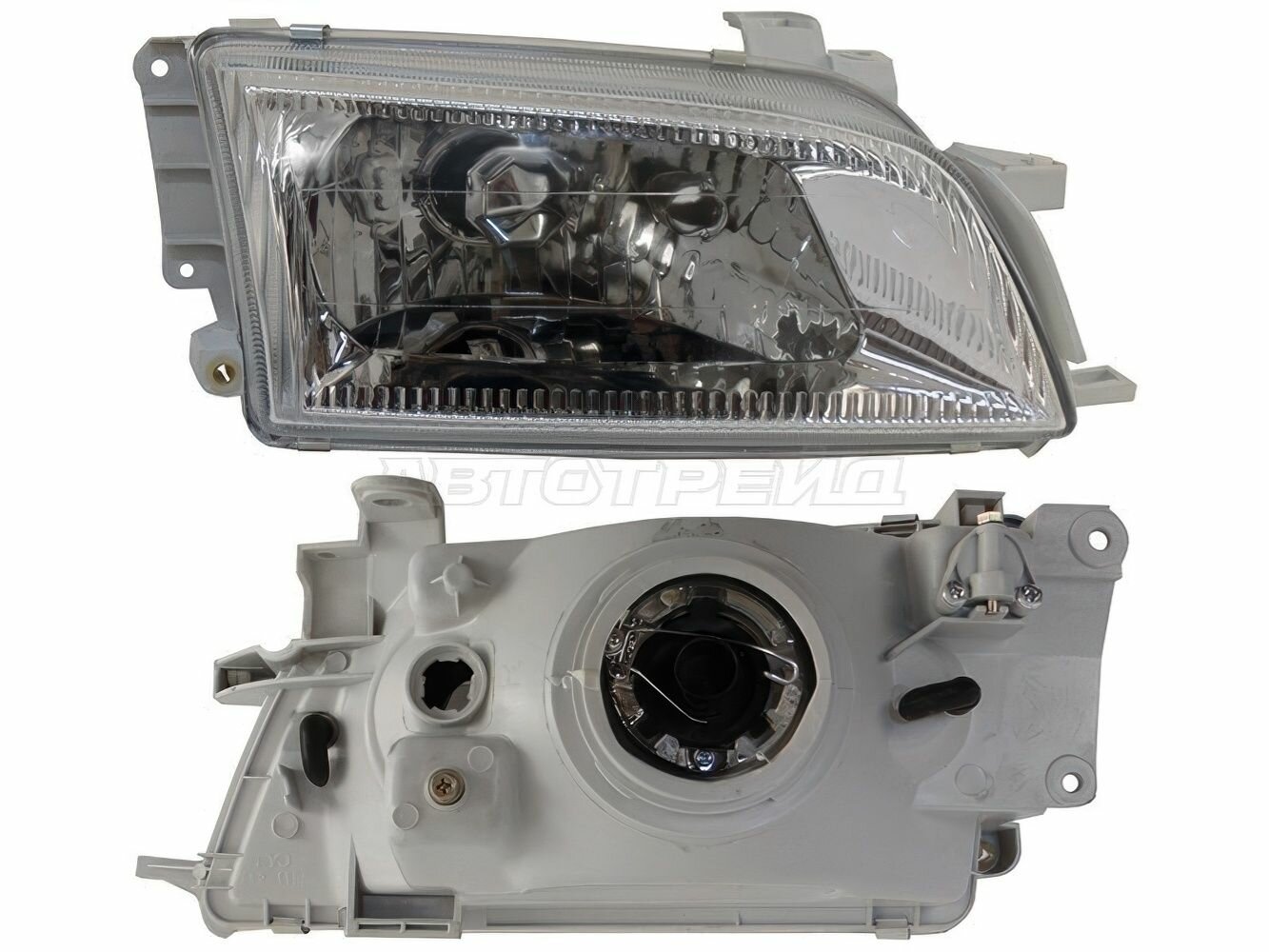 Фара правая, хрусталь для Тойота Калдина, Карина, Корона арт ST2121156CR SAT