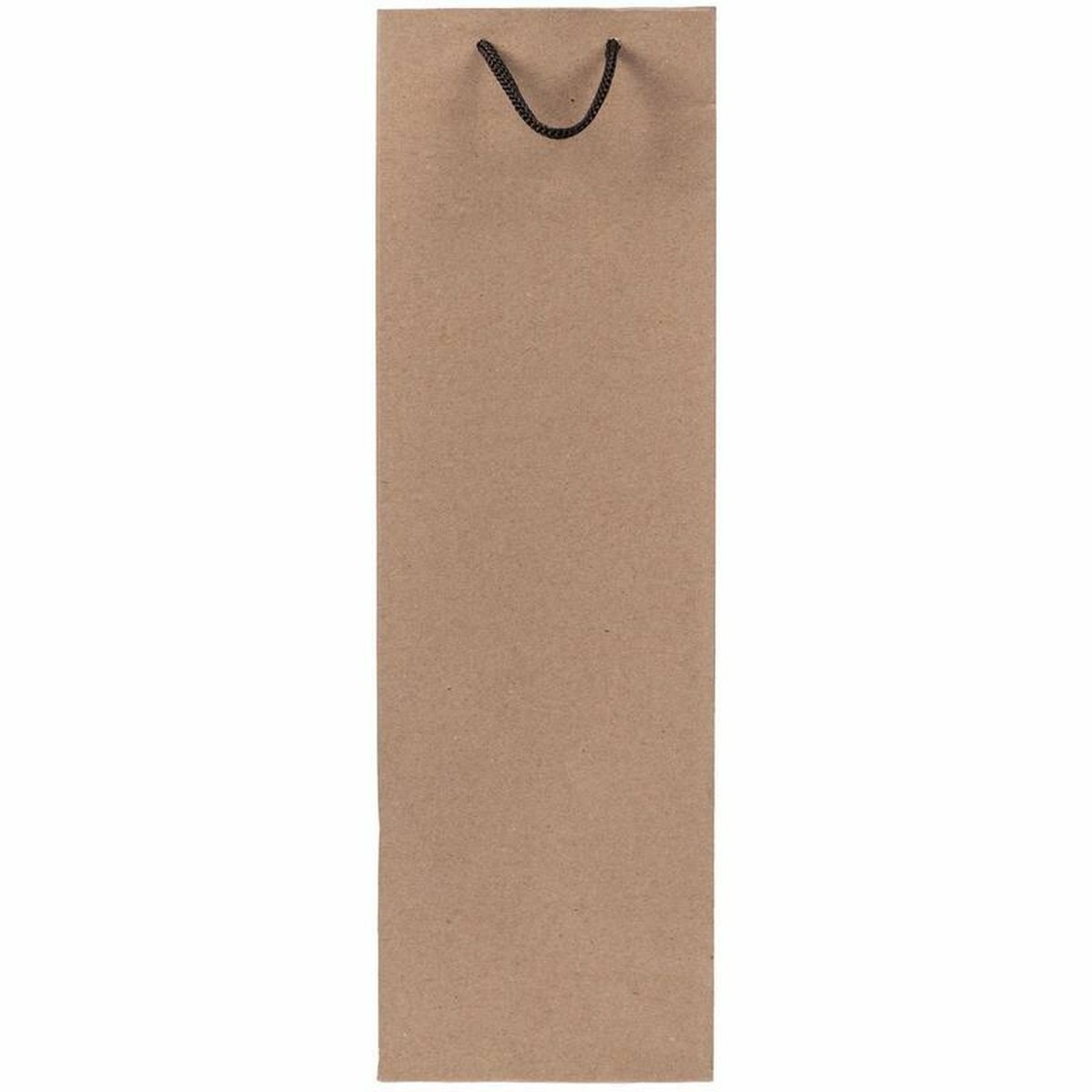 Пакет подарочный из крафт-бумаги под бутылку Vindemia, 38х12х11.2см, 10шт.