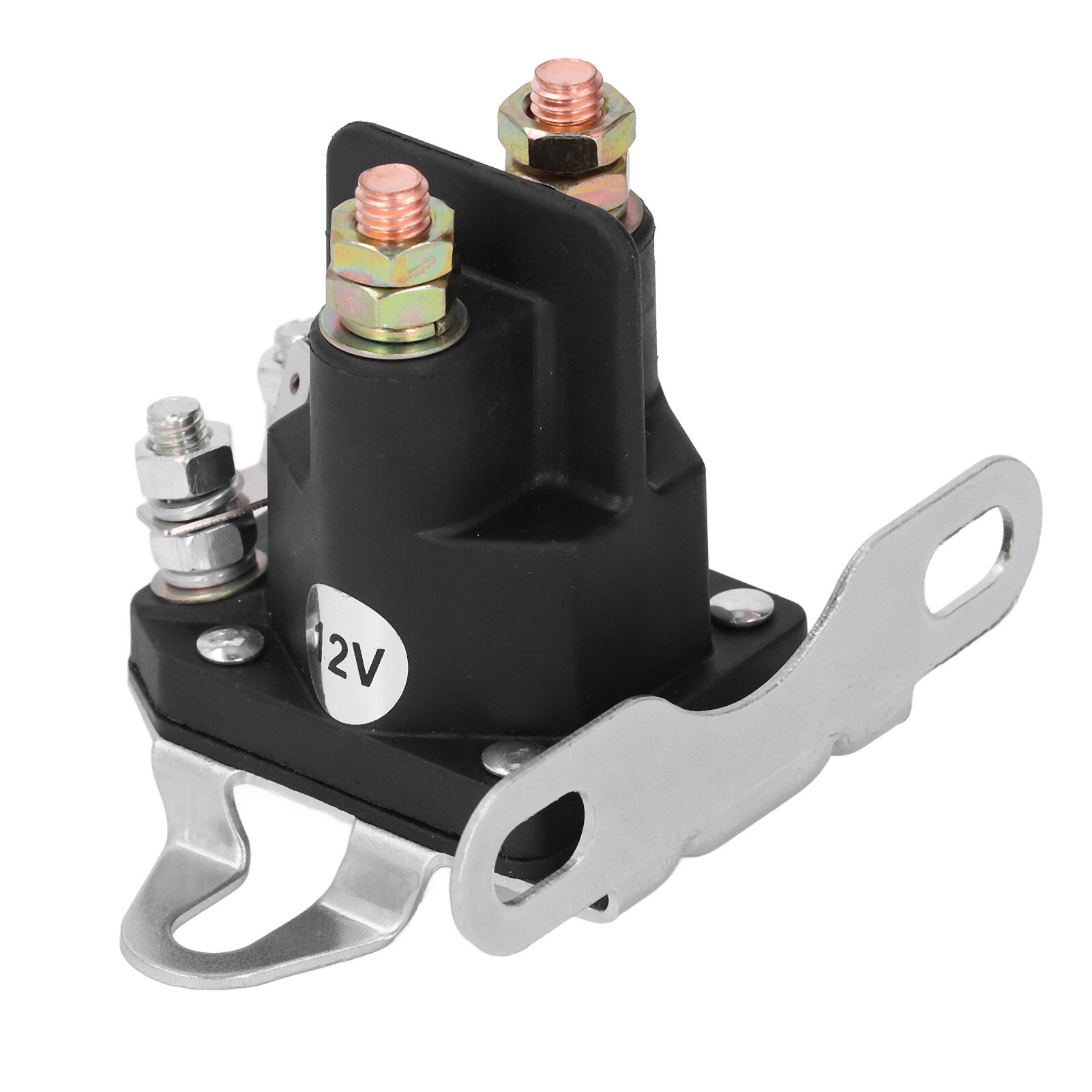 Маленькое реле стартера, электромагнитное реле, магнитный переключатель для газонокосилки, квадроцикла, снегохода, садового трактора 12 В 100 А