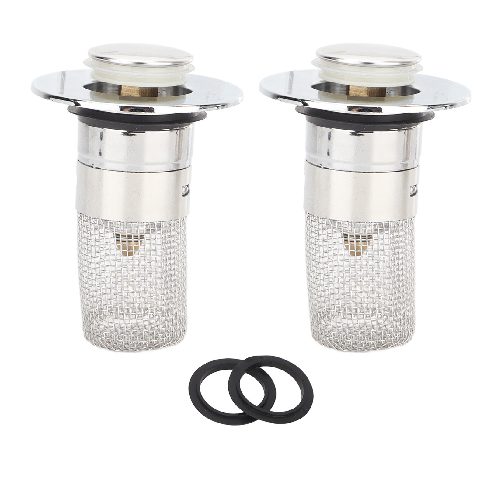 Шт, пробка для раковины в ванной, сменный сливной фильтр-сетка со съемной корзиной из нержавеющей стали