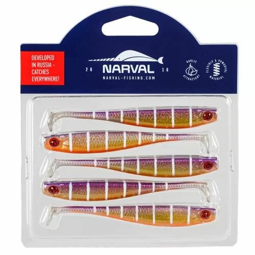 Силиконовая приманка Narval Skinny 10см. #031 5шт.
