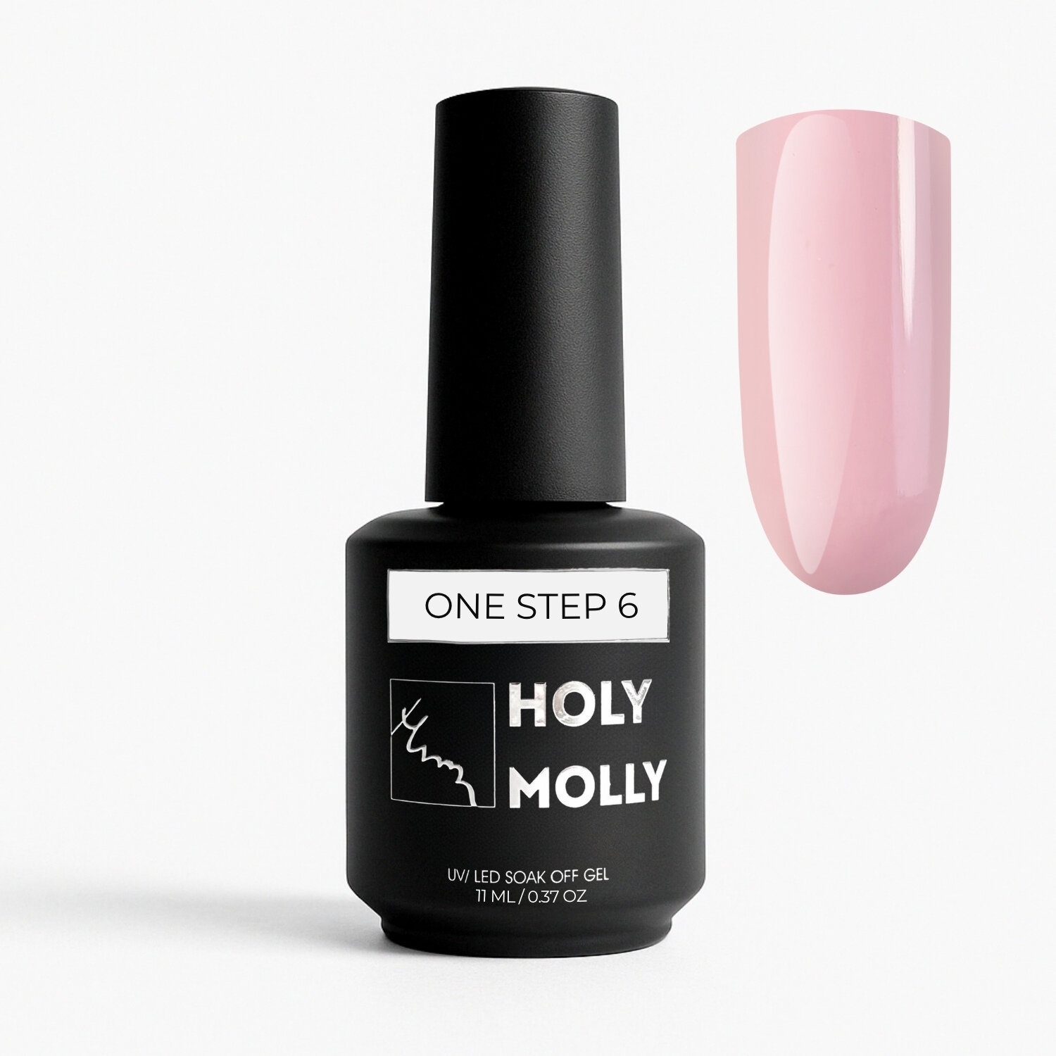 Гель-лак Holy Molly ONE STEP 3 IN 1 №06 11 мл однофазный 3 в 1