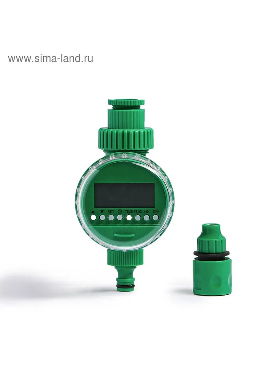 Электронный таймер для полива с комплектом коннекторов