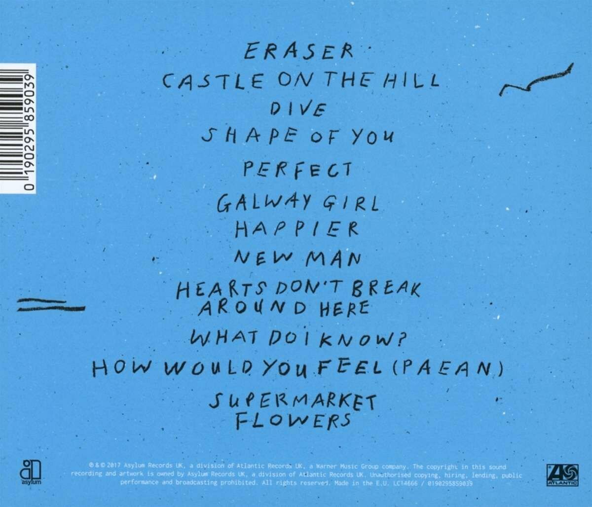 Диск Ed Sheeran - (Divide) (1 CD) — фото 1