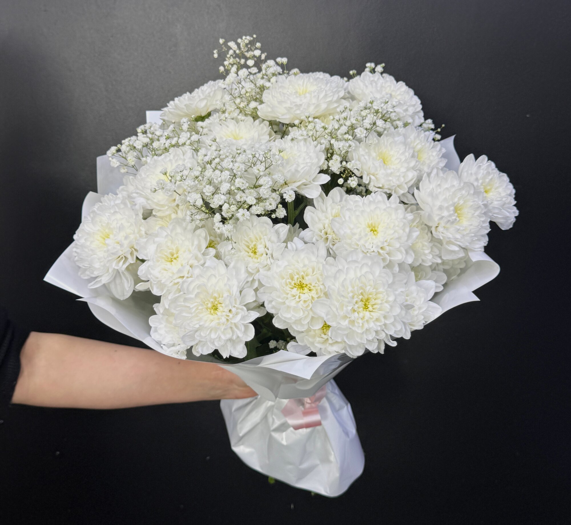 Букет белоснежный