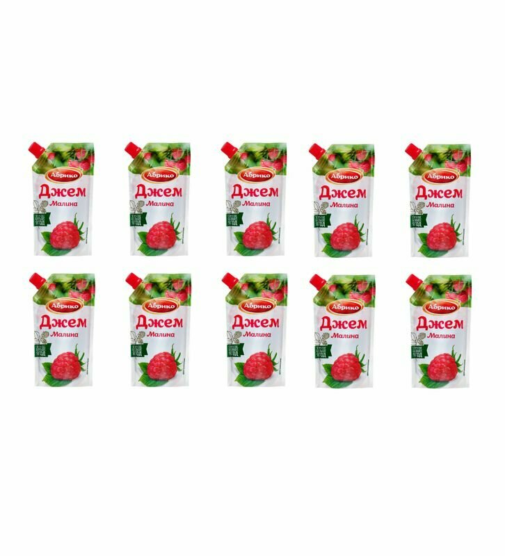 Абрико Джем Малина, 270 гр, 10 упаковок в коробке