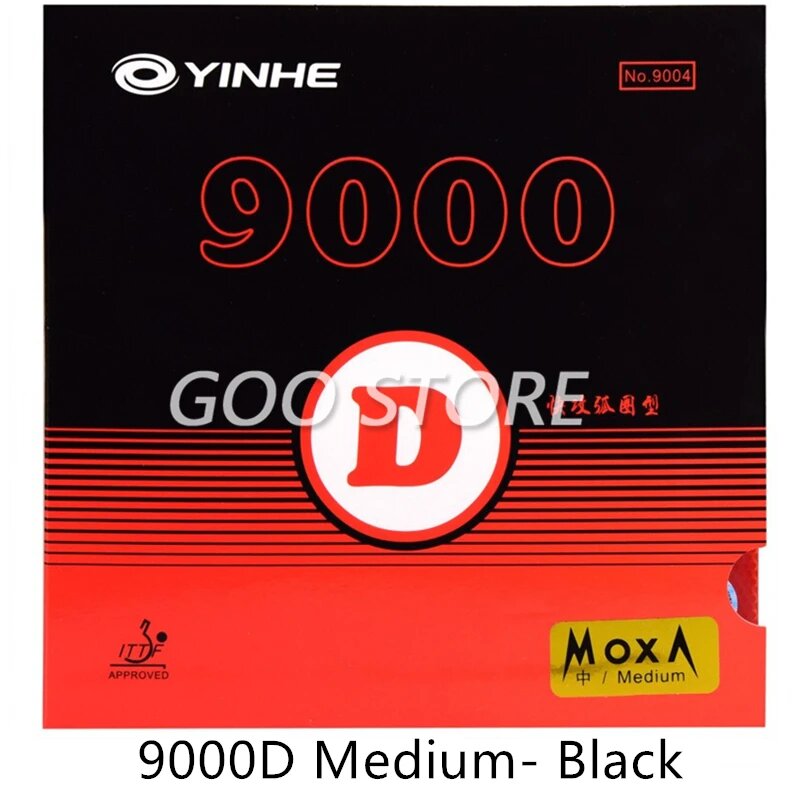 YINHE 9000D Medium Black, накладка для настольного тенниса